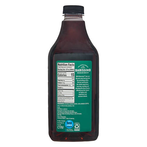 Barissimo Medium Roast Iced Coffee, 48 fl oz